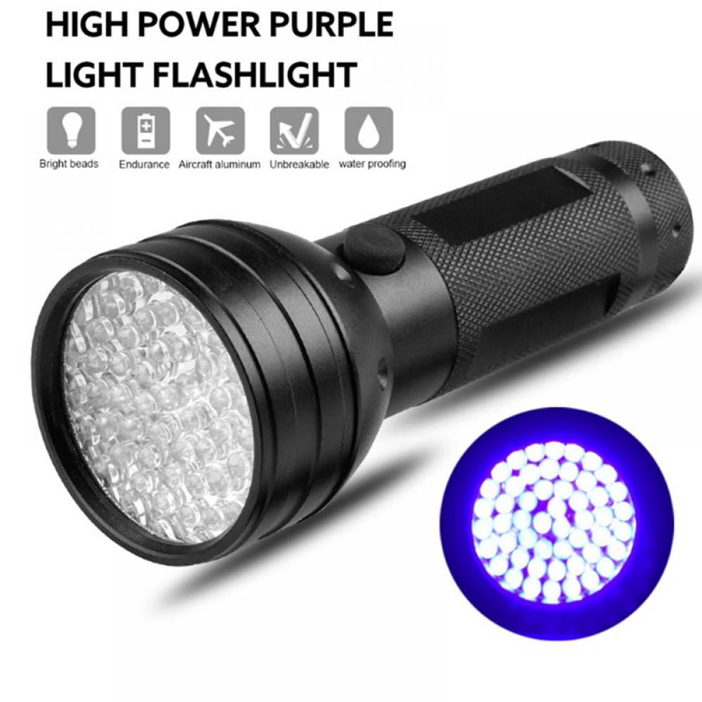 Buy Blacklight Flashlight,51/21 LED UV Flashlights, Upgraded Bright ...