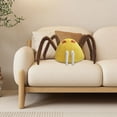 Yellow Spider Cartoon Plush Doll Toy, Children's Rag Stuffed Animal ...