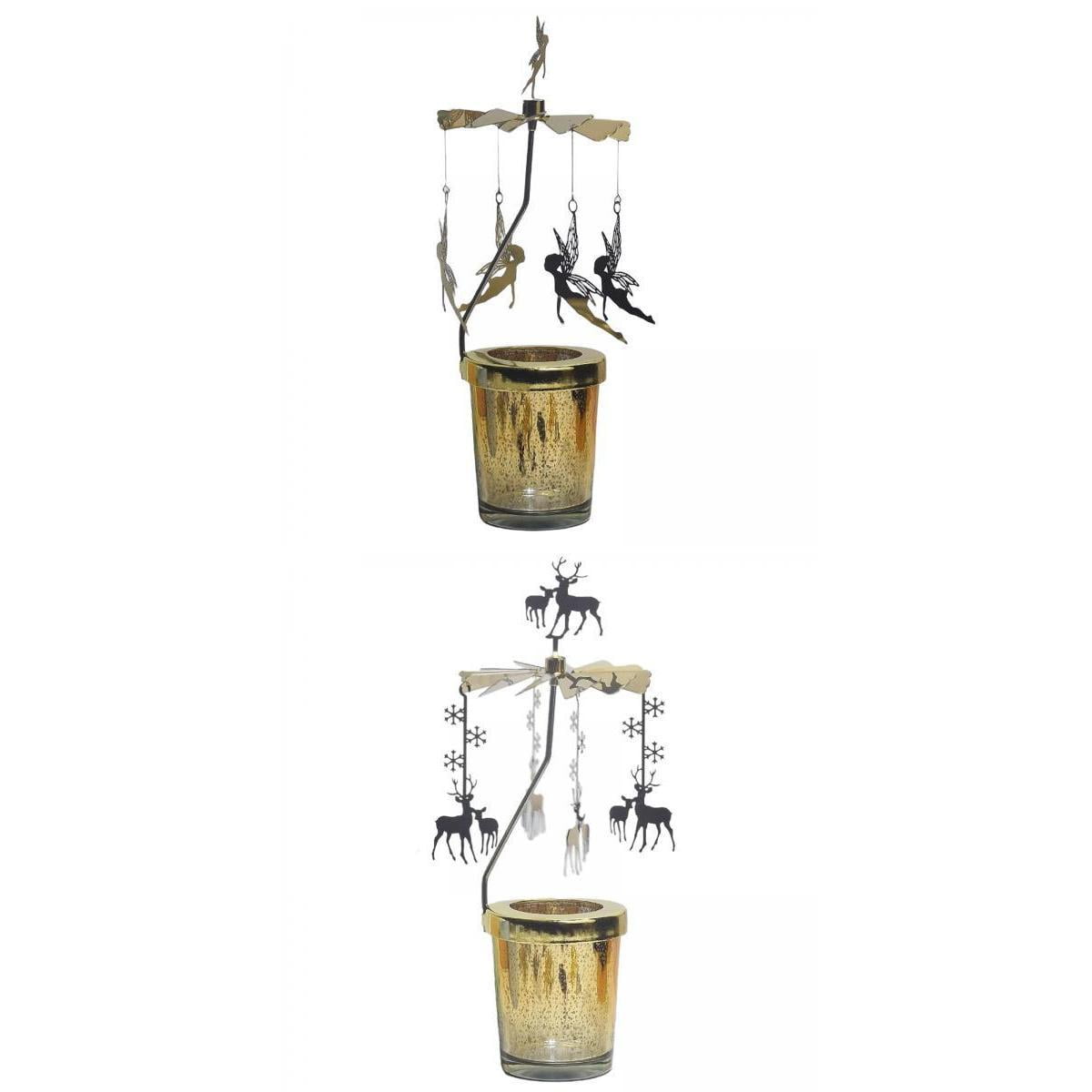 Click here for Growth Tank 2x Candle Holder Tea Light Holder Rota... prices