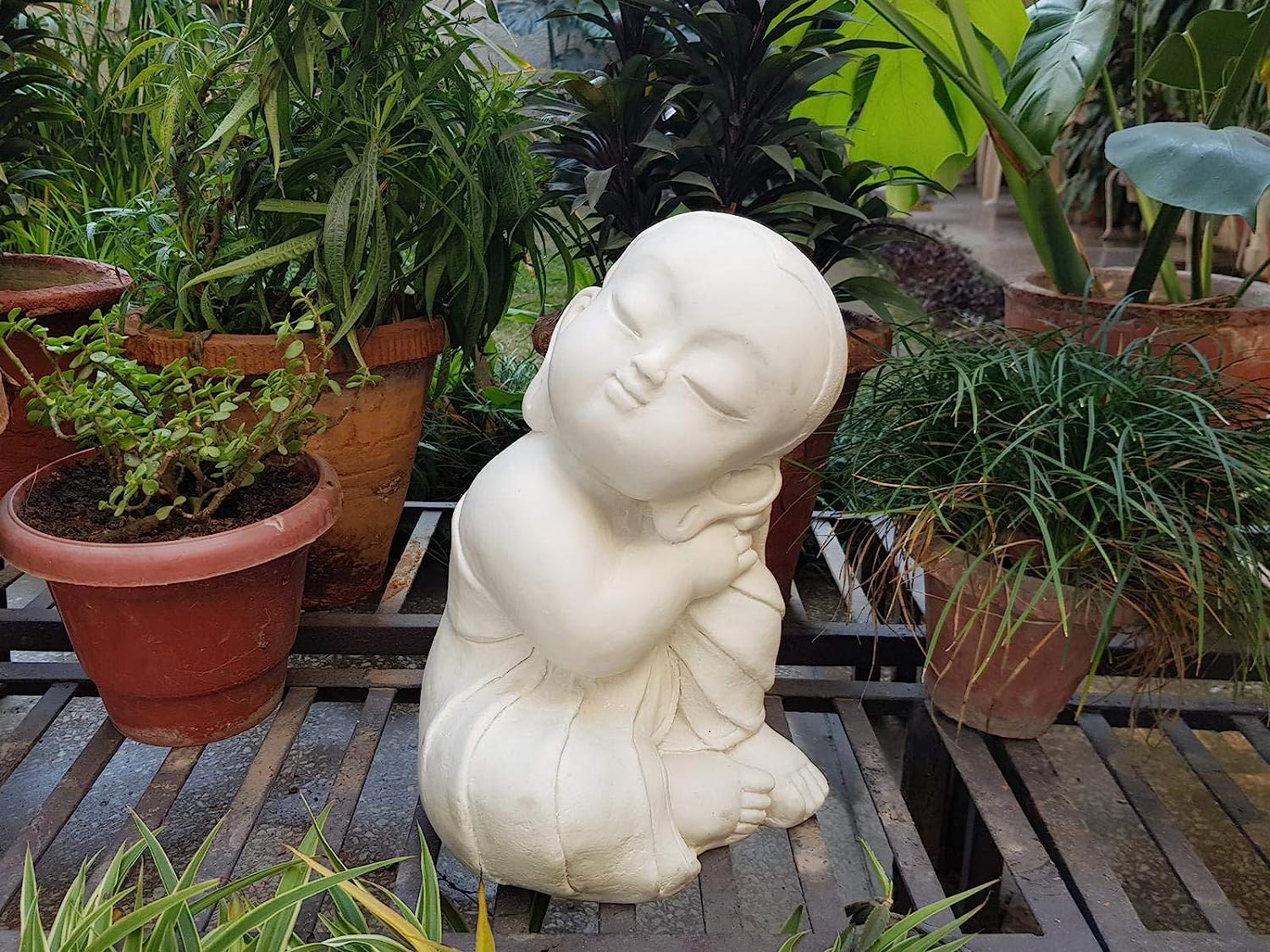Wonderland Big Monk (Buddha Statue, Monk Statue, Garden Statue, Outdoor ...