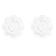 Jack Richeson 8-Color Tempera Cake Palettes with Storage Rack, Set of ...