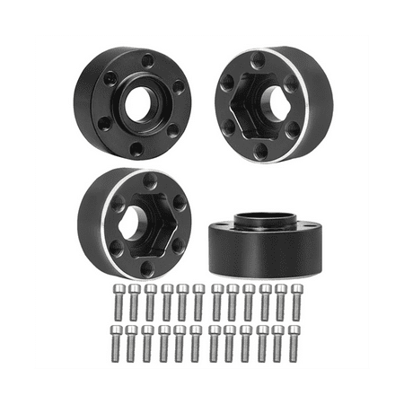 4Pcs Weights 9mm Wheel Hex Hub Widen Adapter for 1/10 RC Crawler 1.9 2 ...