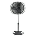 "Lasko 16"" Large Room Stand Up Floor Fan, 3-Speed Oscillating ...