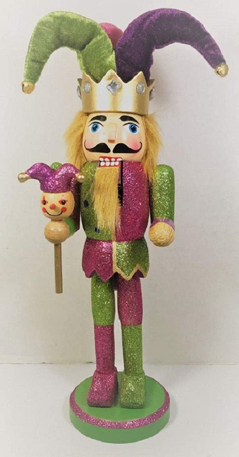 Santas Workshop Jester Nutcracker 12" - Walmart.com