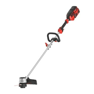 HART 40V Straight Shaft 15" String Trimmer Kit with 4.0Ah Lithium-Ion ...