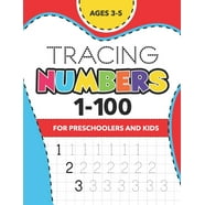 Number Tracing book for Preschoolers and kids ages 3-6: Number tracing ...