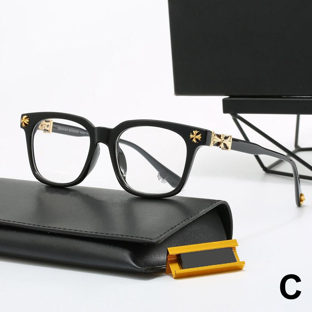 New European And American Men And Women Square Frame Plain Glasses ...