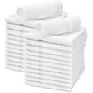 Pacific Linens 24-Pack 100% Cotton Washcloths, Durable, Lightweight ...