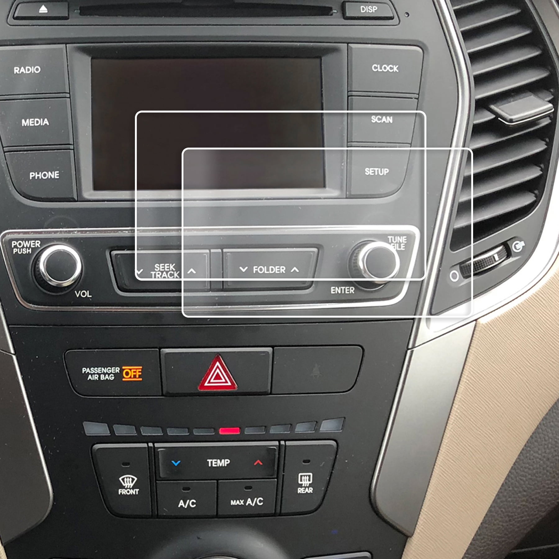 Red Hound Auto 2014-2018 Compatible with Hyundai Santa Fe Sport ...