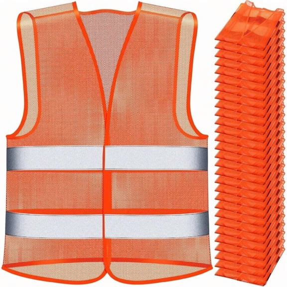 21 colour High visibility viz vest hi vis viz reflective safety vests ...