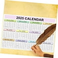 Wellsay 2025 Full Desk Calendar 2 Sided Vertical/Horizontal Reversible ...