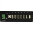 StarTech.com 7-Port Industrial USB 2.0 Hub with ESD & 350W Surge ...