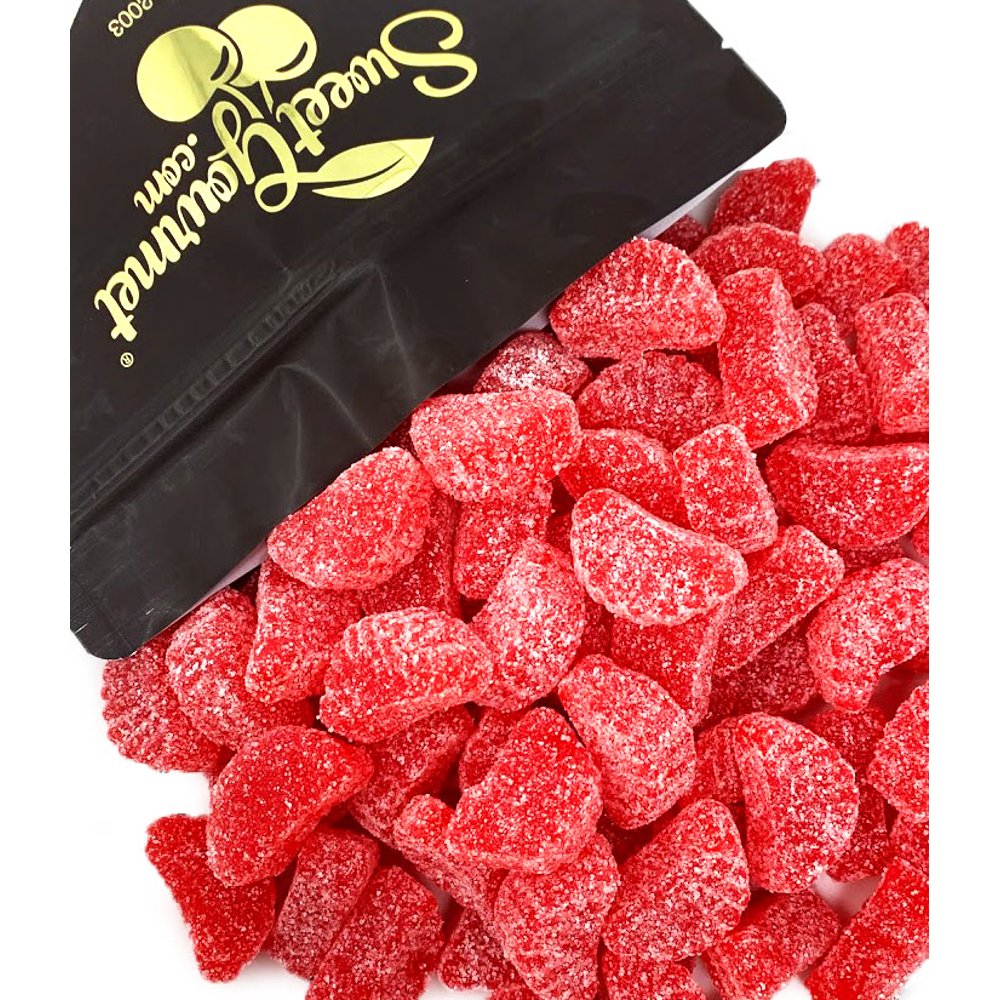 SweetGourmet Jelly Cherry Slices Bulk Candy | 2 Pounds - Walmart.com ...