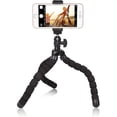 Flexible Octopus Tripod, Small Phone And Camera Holder With Sponge Grip ...