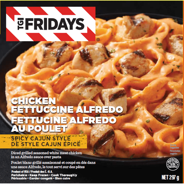 TGIF Cajun Chicken Fettuccine Alfredo - Walmart.ca