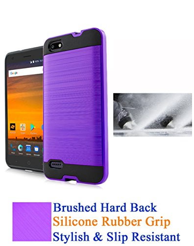 for 5.5" ZTE BLADE X bladeX Case Phone Case Brushed Hard Back Slip ...