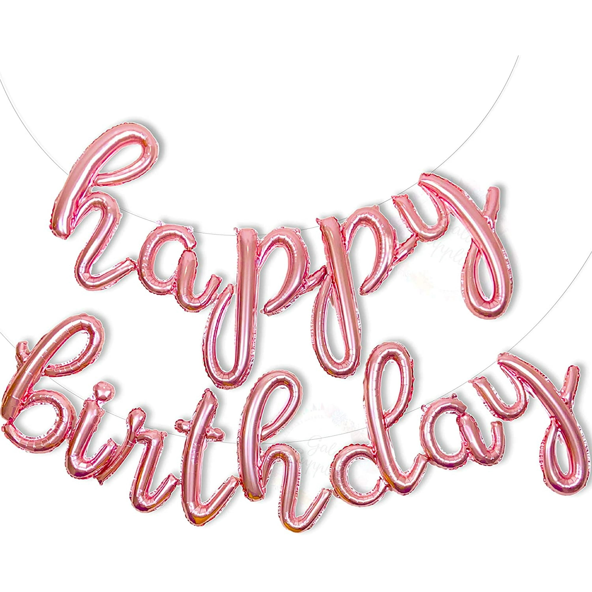 Happy Birthday Cursive