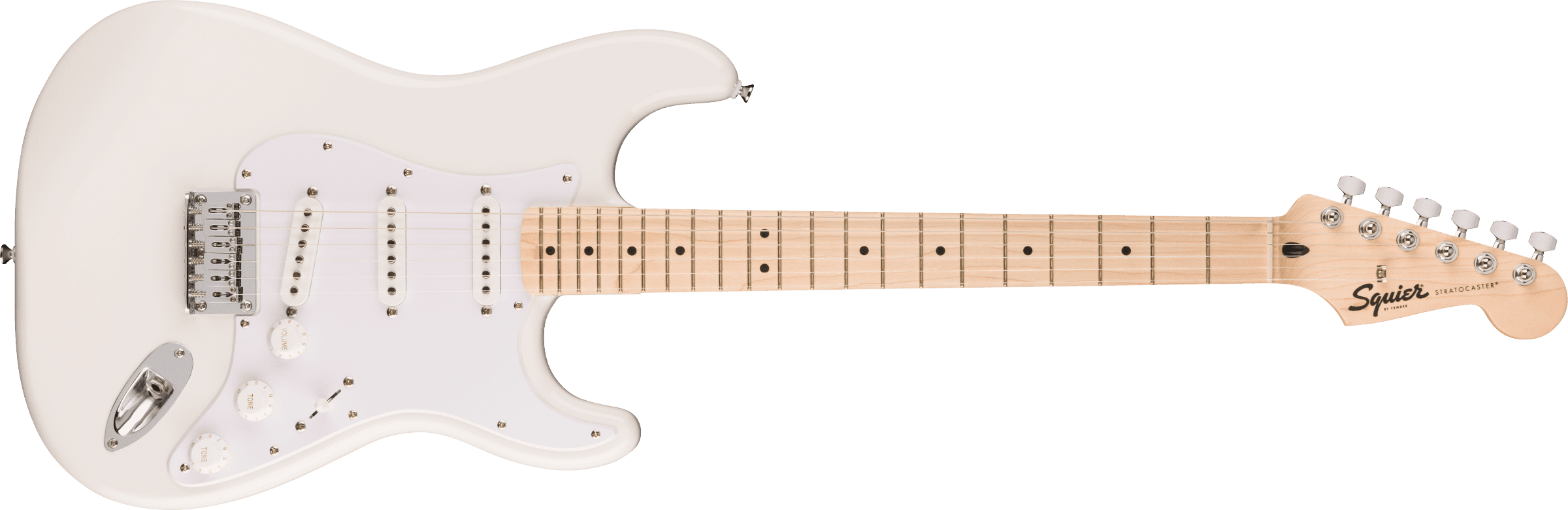 Guitarra Eléctrica Stratocaster Squier Sonic California Blanca Arctic White | Walmart en línea