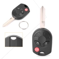 GZYF Keyless Entry Remote Control Key Fob Replacement 3-Button Uncut ...