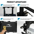 Comgrow Creality Ender 3 3D Printer, Fully Open Source, Resume Printing, 220x220x250mm - Walmart.com