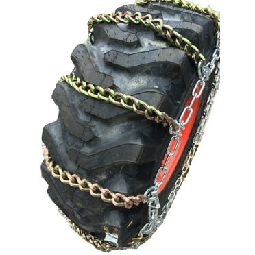 Tirechain 12-16.5 European Diamond Tractor Tire Chains - Walmart.com