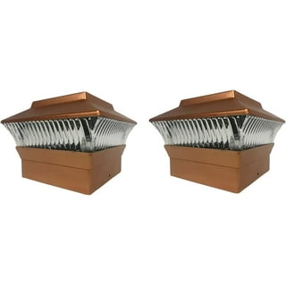 Deckorators 4x4 Copper High Point Solar Post Cap Cedar –, 54% OFF