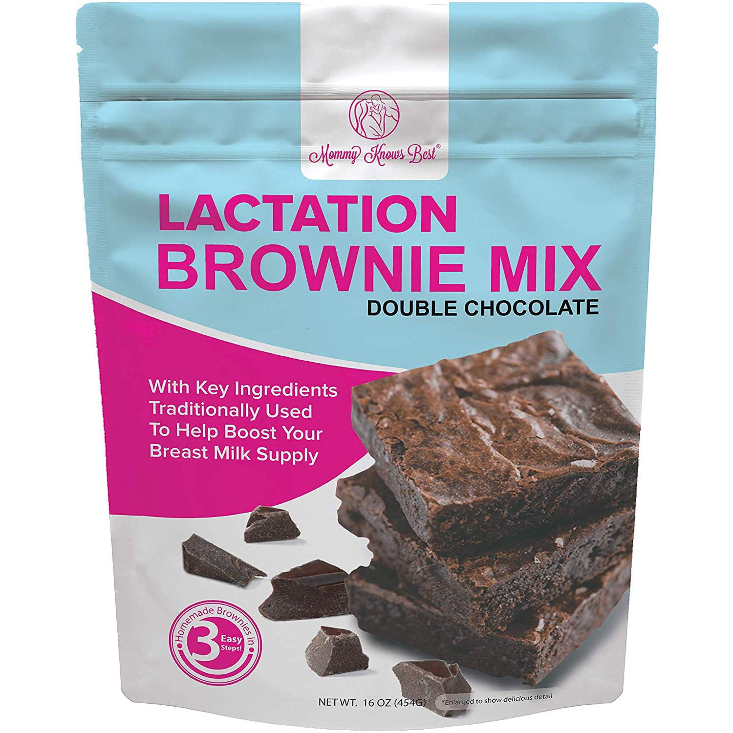 Mommy Knows Best Lactation Brownie Mix Breastfeeding Supplement