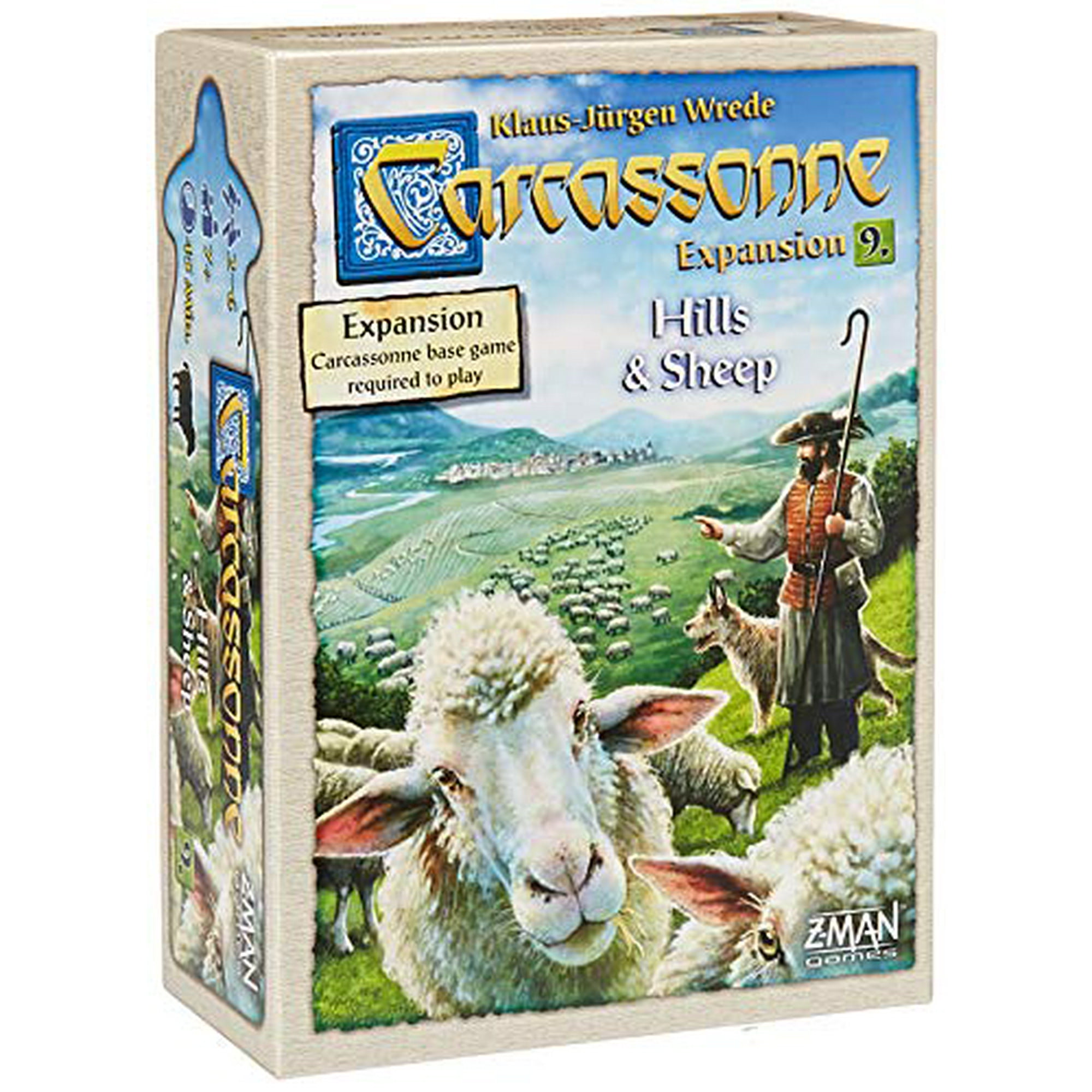 Click here for Z-Man Carcassonne Expansion 9: Hills And Sheep prices