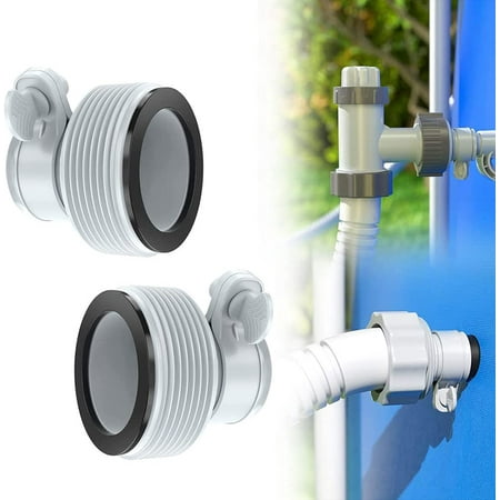 Sizet 1.25'' to 1.5'' Type B Hose Adapters for Intex Pool, Pool Adapter ...