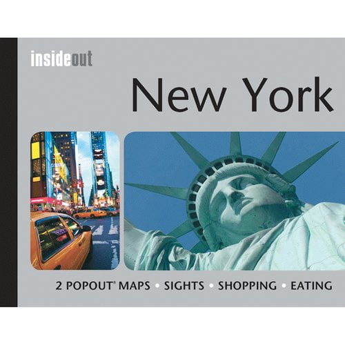 Universal Map New York City Inside Out Map - Walmart.com - Walmart.com