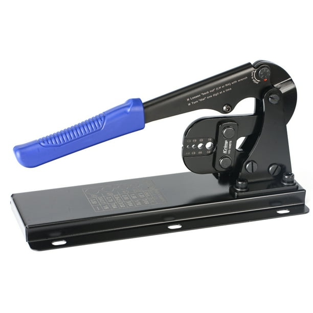 iCrimp 3/64"-1/8" Wire Rope Ferrules Bench Mounted Crimp Tool Fishing ...