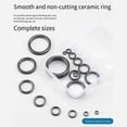 Wofarmy Sea Rod & Rock Fishing Rod Guide Ring Kit - 40Pcs/26Pcs Ceramic ...