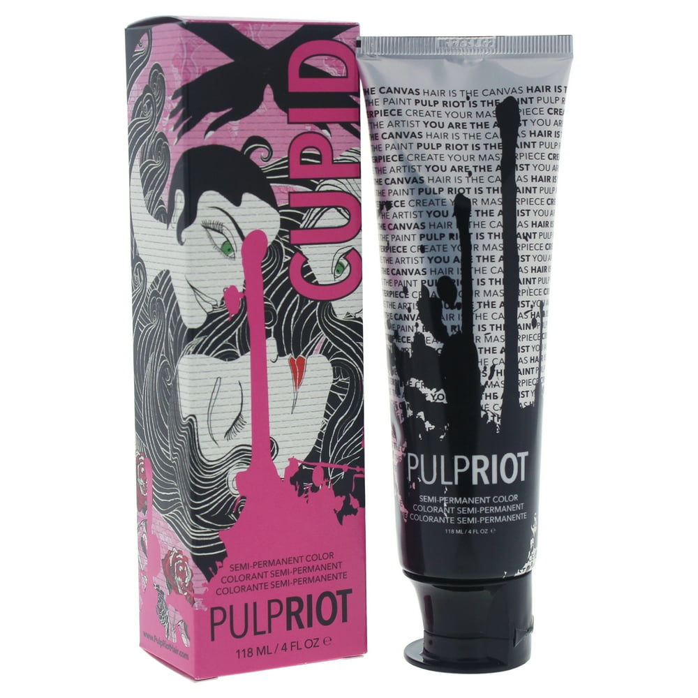 Pulp Riot Semi-Permanent Color Cupid - Bright Pink - 4 oz Hair Color ...