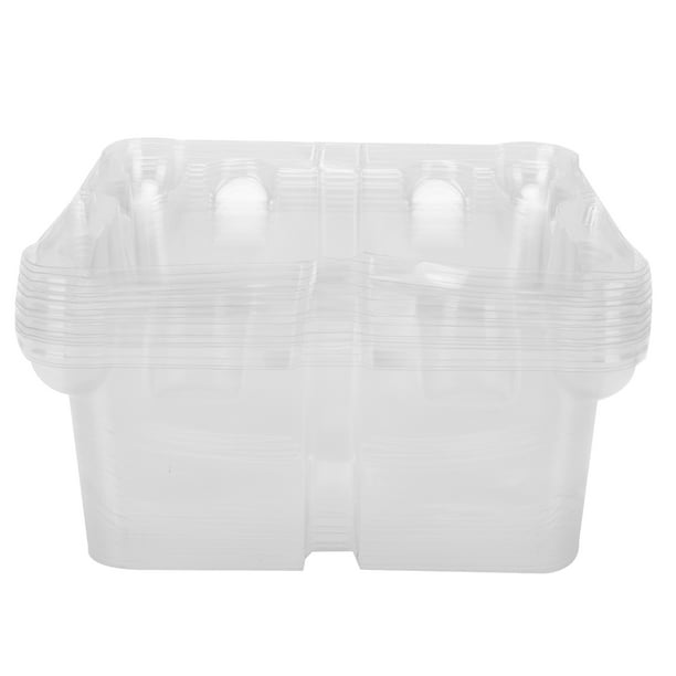 Bakery Accessory,10pcs 4‑Gird Cake Box Cake Packaging Container Cake ...