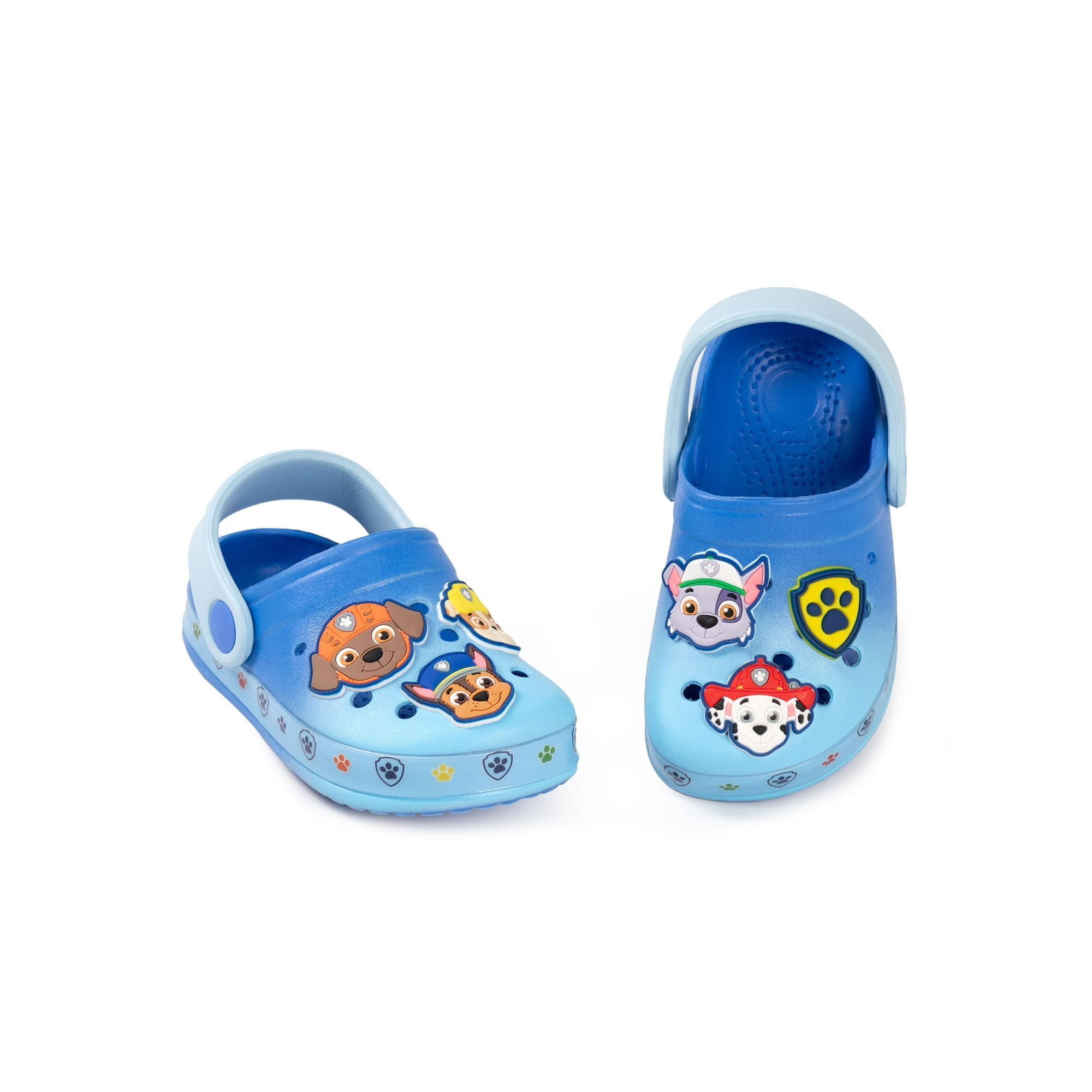 Click here for Paw Patrol Boys Blue Multi Badge Clogs (6 Uk Child... prices