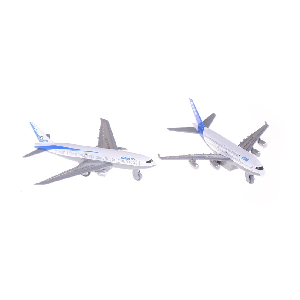 Buy Mini Aircraft model Toy Alloy materials kids toys Airbus A380 ...