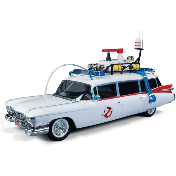 Ghostbusters Car Model Kit: 30th Anniversary Snap Together 1:25 Scale ...