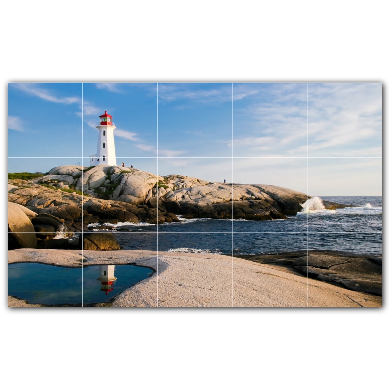 Picture-Tiles.com: Lighthouse Ceramic Tile Wall Mural WAL500838-53M. 30 ...