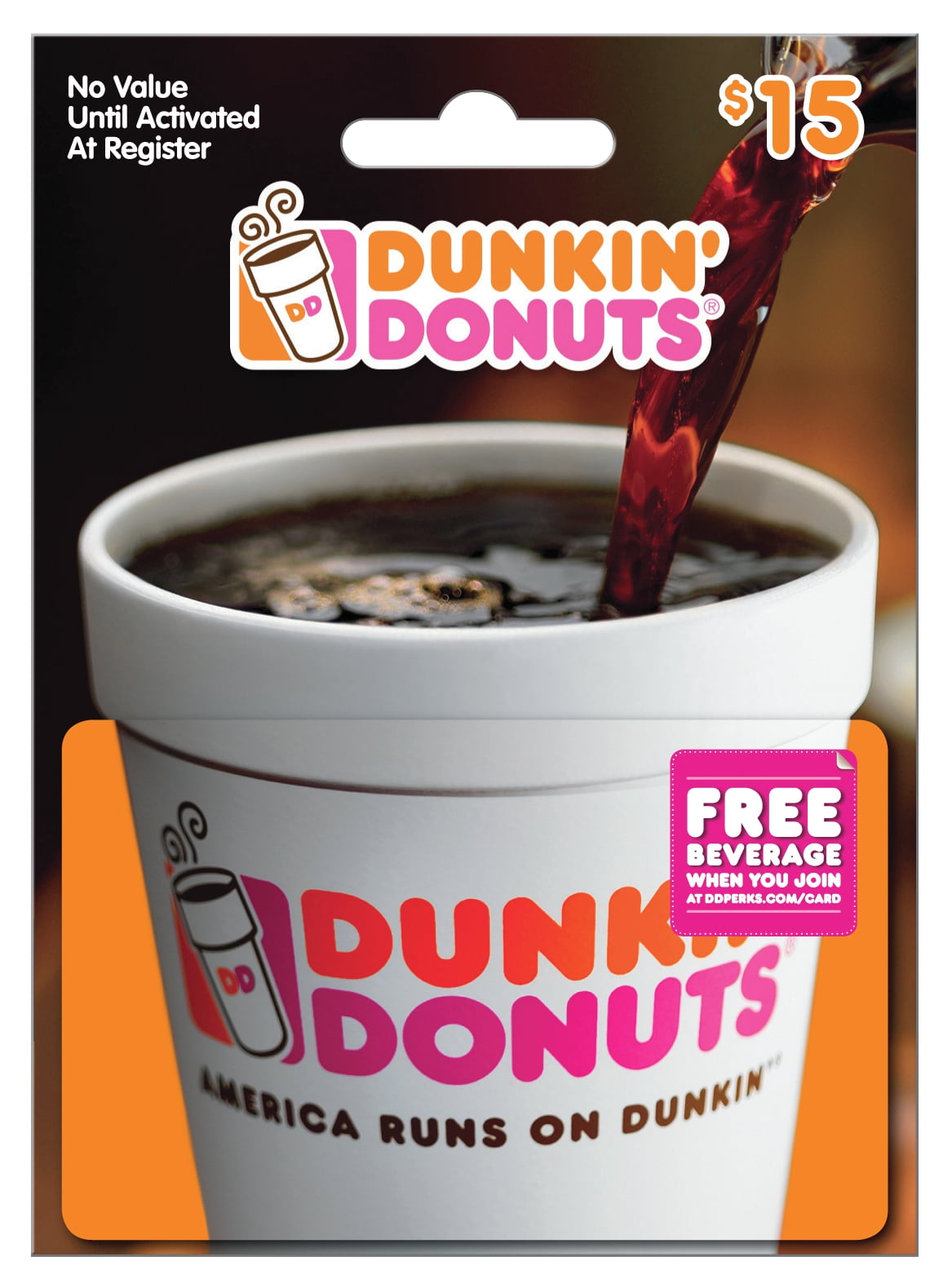 Dunkin Donuts 15 Gift Card Walmart Dunkin Donuts 15 Gift Card Walmart