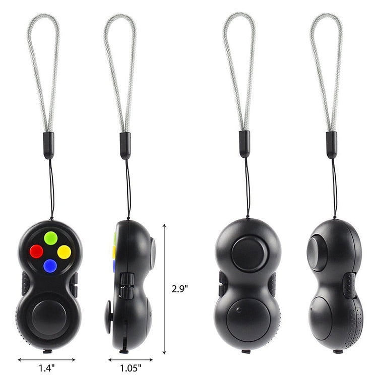 Fidget Pad 9 Features Fidget Cube! APPIE Toy Stress Relief Fidget Tools ...