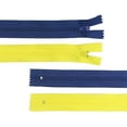 100pcs Nylon Coil Zippers , 8 Inch Colorful Sewing Zippers Supplies for ...