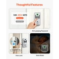 VEVOR Fingerprint Door Lock, Electronic Biometric Deadbolt with ...