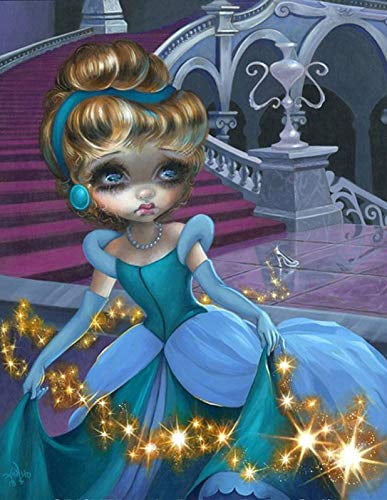Disney Parks "Cinderella Leaving the Ball" Matted Print by Jasmine ...