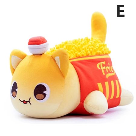 Meow Meows Plush Doll Coke French Fries Burgers Bread Sandes Cat Aphmau ...