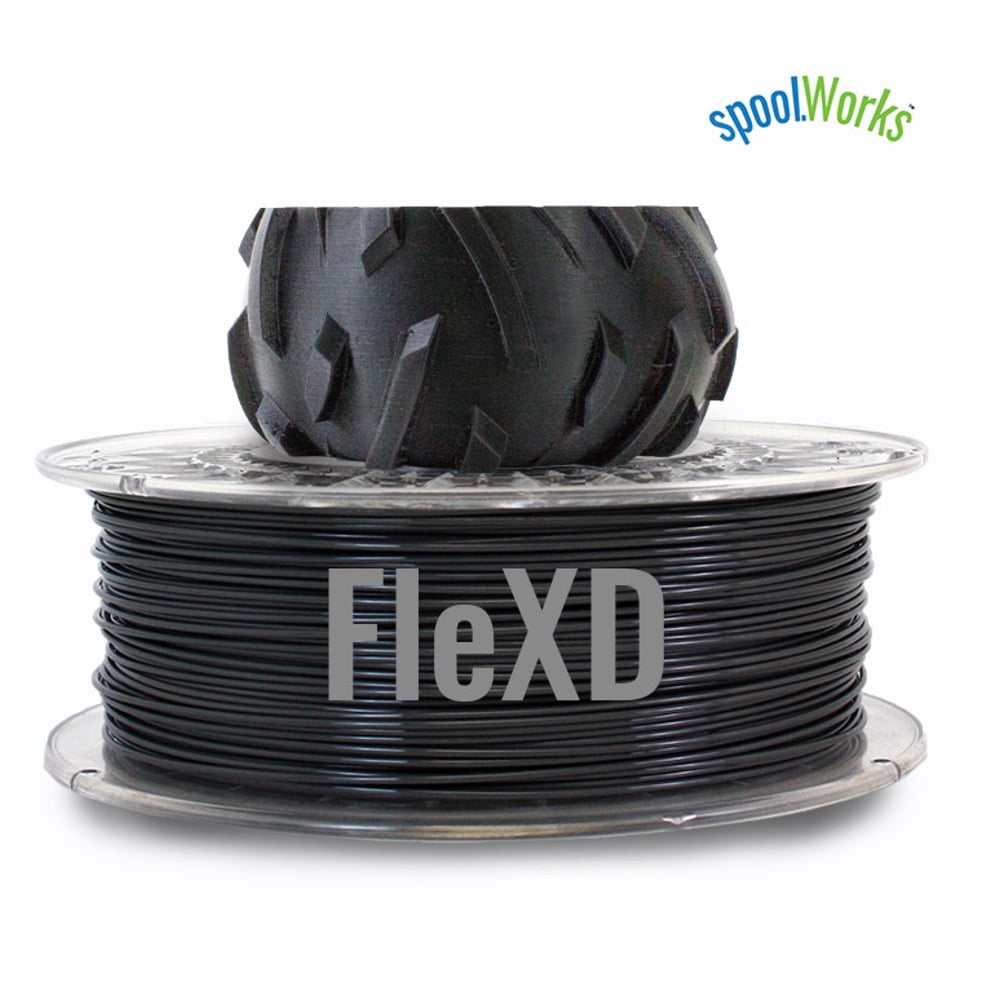 Genuine E3D spoolWorks FleXD Semi-flexible TPU Filament - 2.85mm, 500g ...