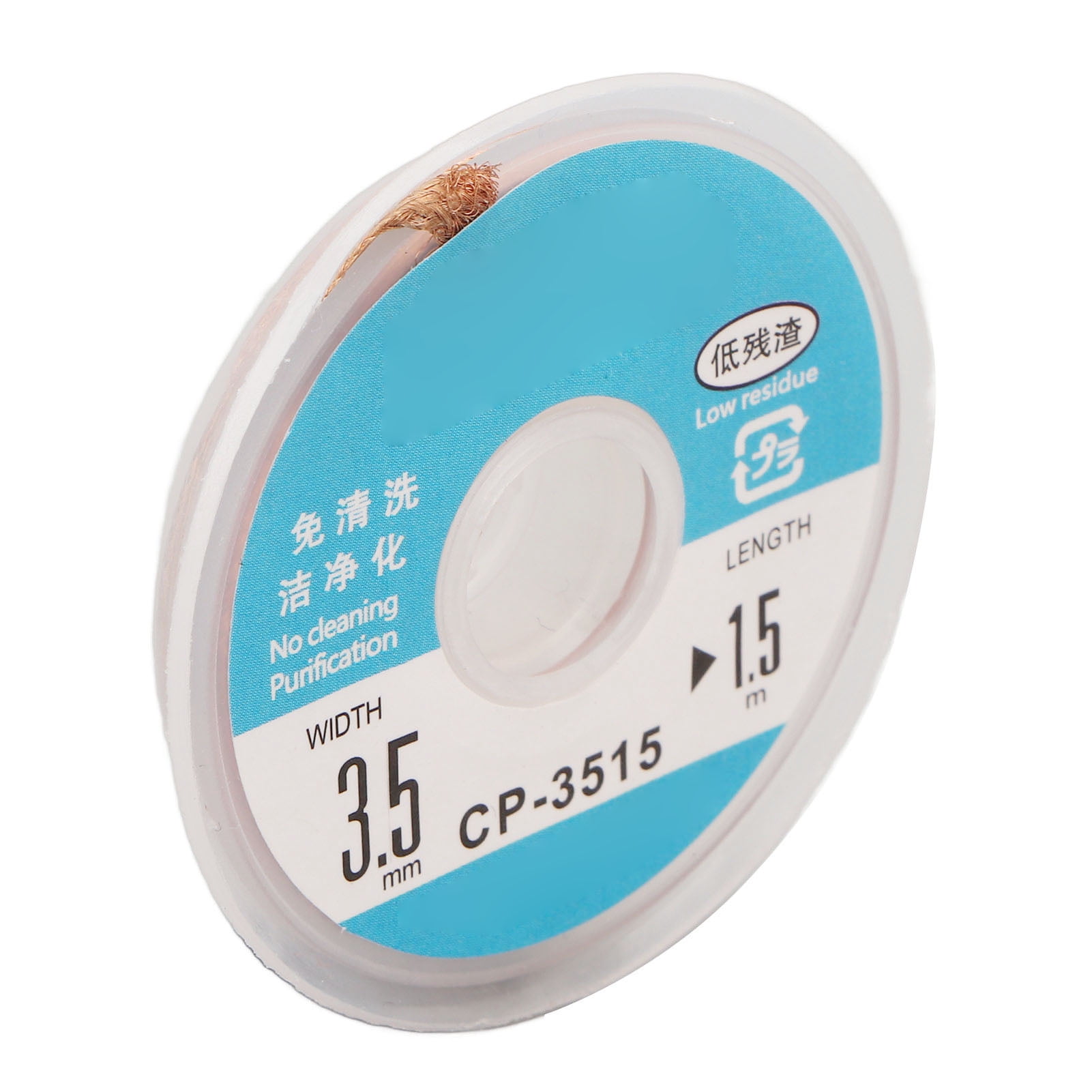 Mecha de soldadura con bajo contenido de residuos, sin necesidad de ...