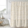 Botanical Rose Bud Shower Curtains for Bathroom, Waterproof Fabric Bath ...