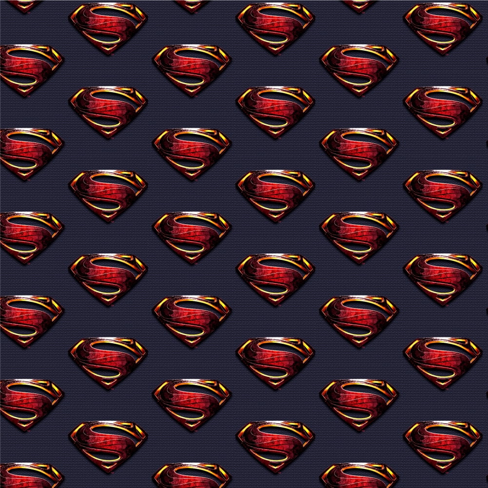 Justice League Movie Superman Logo Premium Roll Gift Wrap Wrapping ...