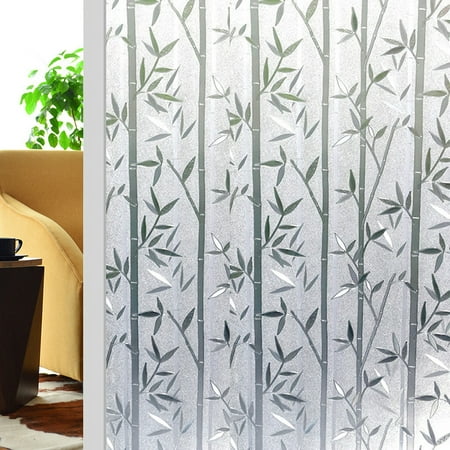 TILIYHELLO Blackout Window Film, Privacy Window Film, Uv Blocking ...