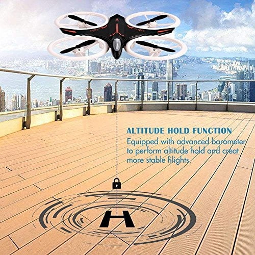 Mini Drone para Niños, RC Drone Quadcopter con Luces LED, Altitude Hold ...